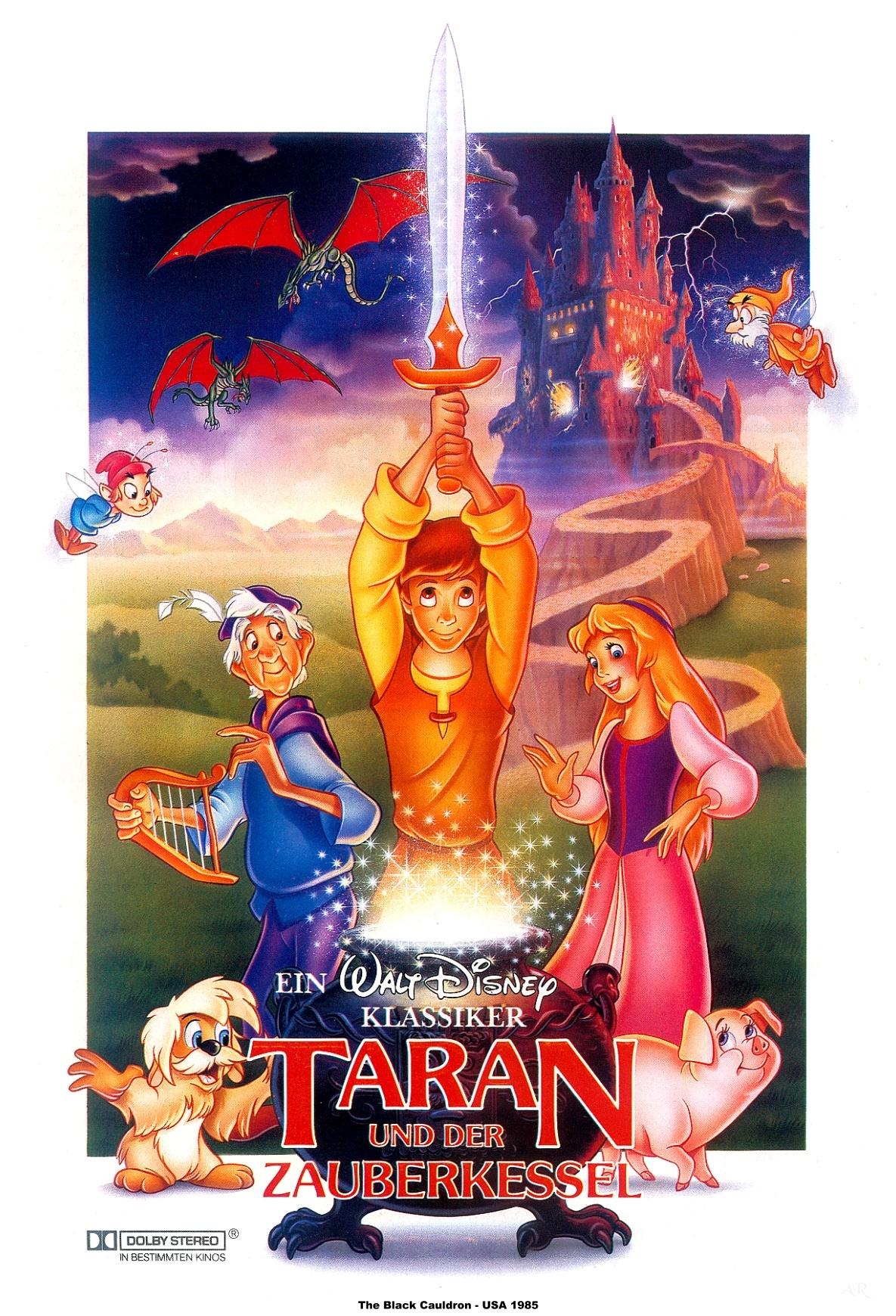 Taran Y El Caldero M gico The Black Cauldron 1985 C rtelesmix Taran Y El Caldero M gico The Black Cauldron 1985 C rtelesmix