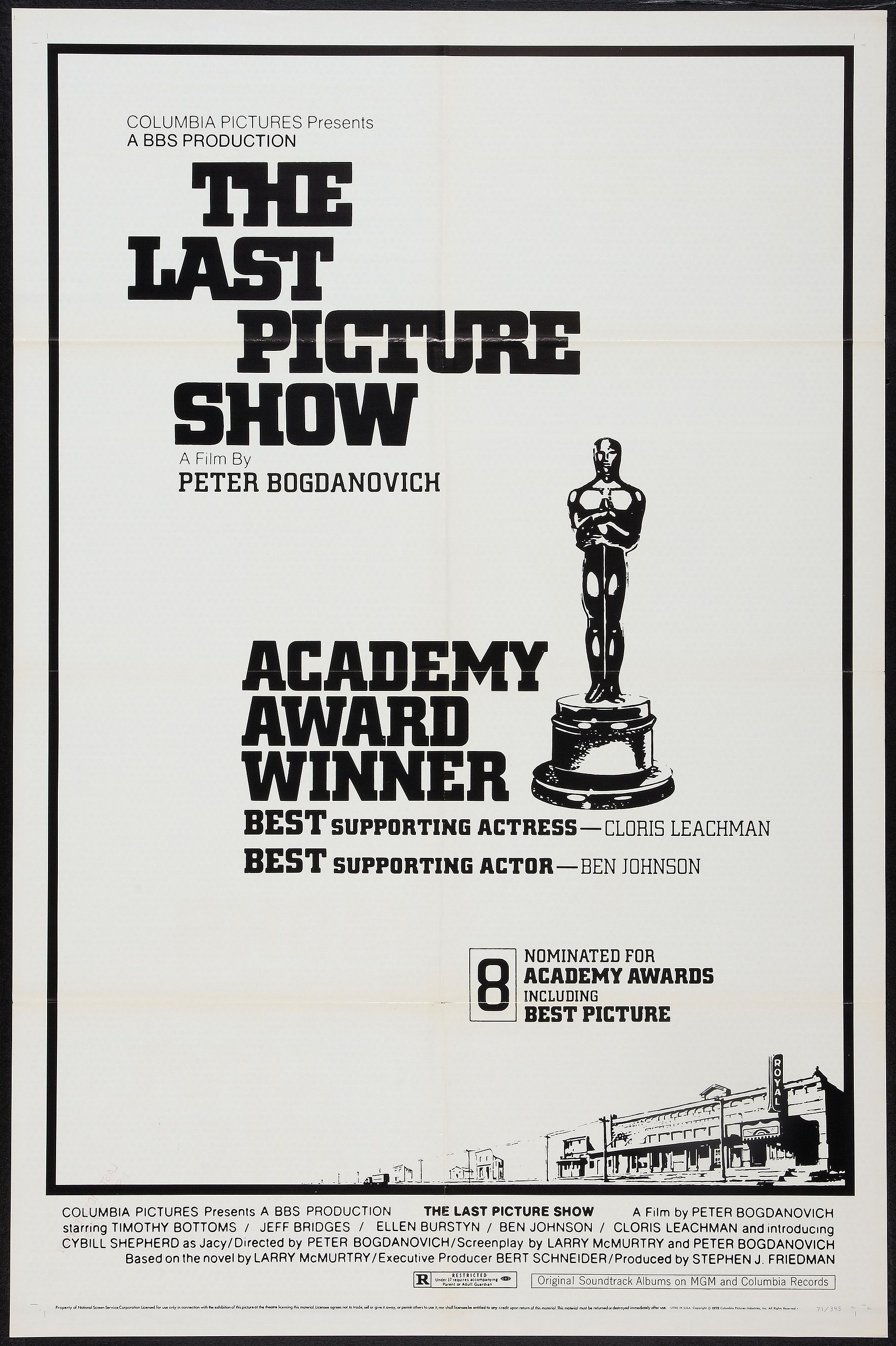 La ltima Pel cula The Last Picture Show 1971 C rtelesmix La ltima Pel cula The Last Picture Show 1971 C rtelesmix
