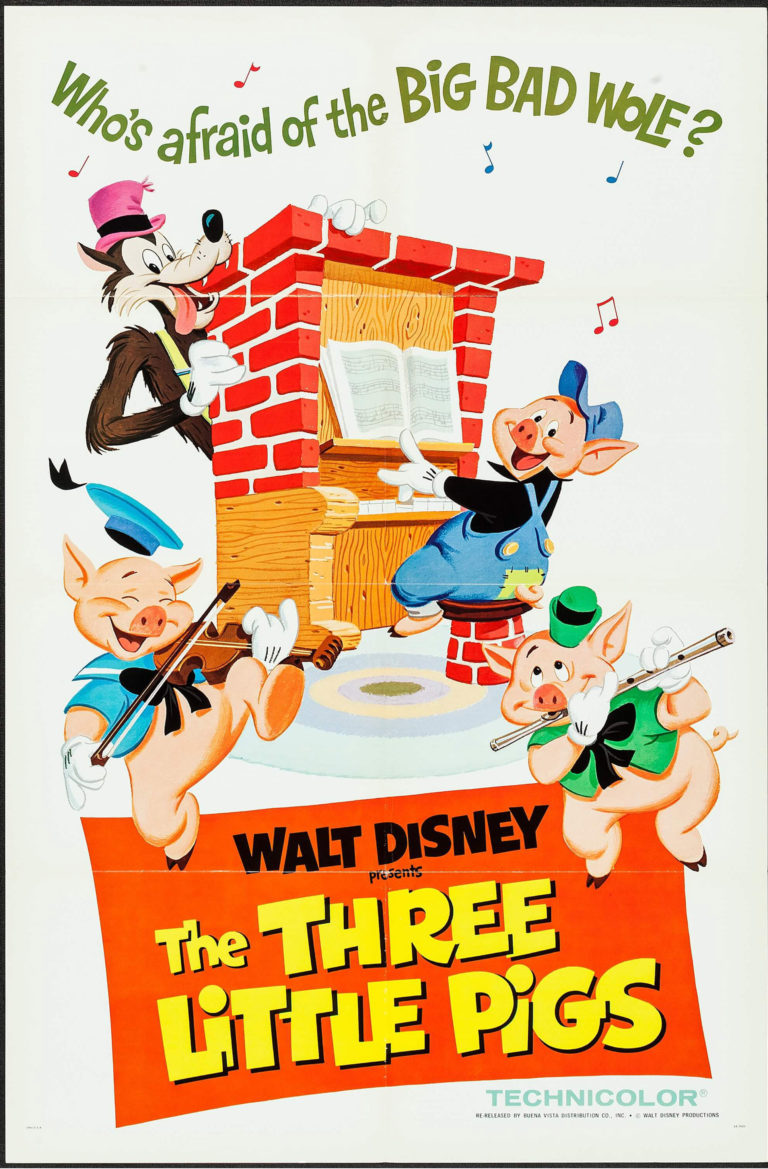 Los tres cerditos (Three Little Pigs) (1933) – C@rtelesmix