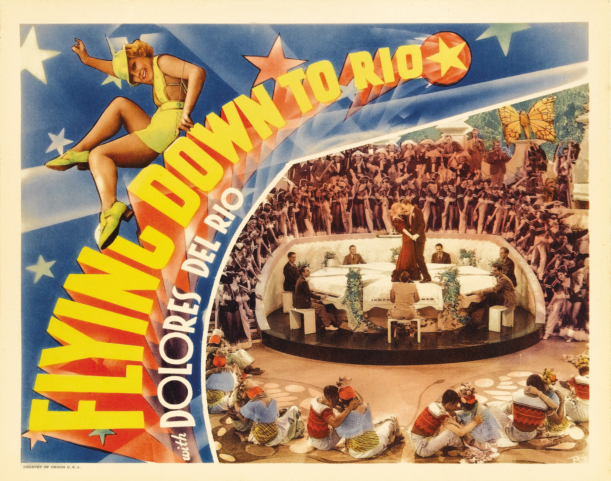 Volando hacia Río de Janeiro (Flying Down to Rio) (1933) – C@rtelesmix