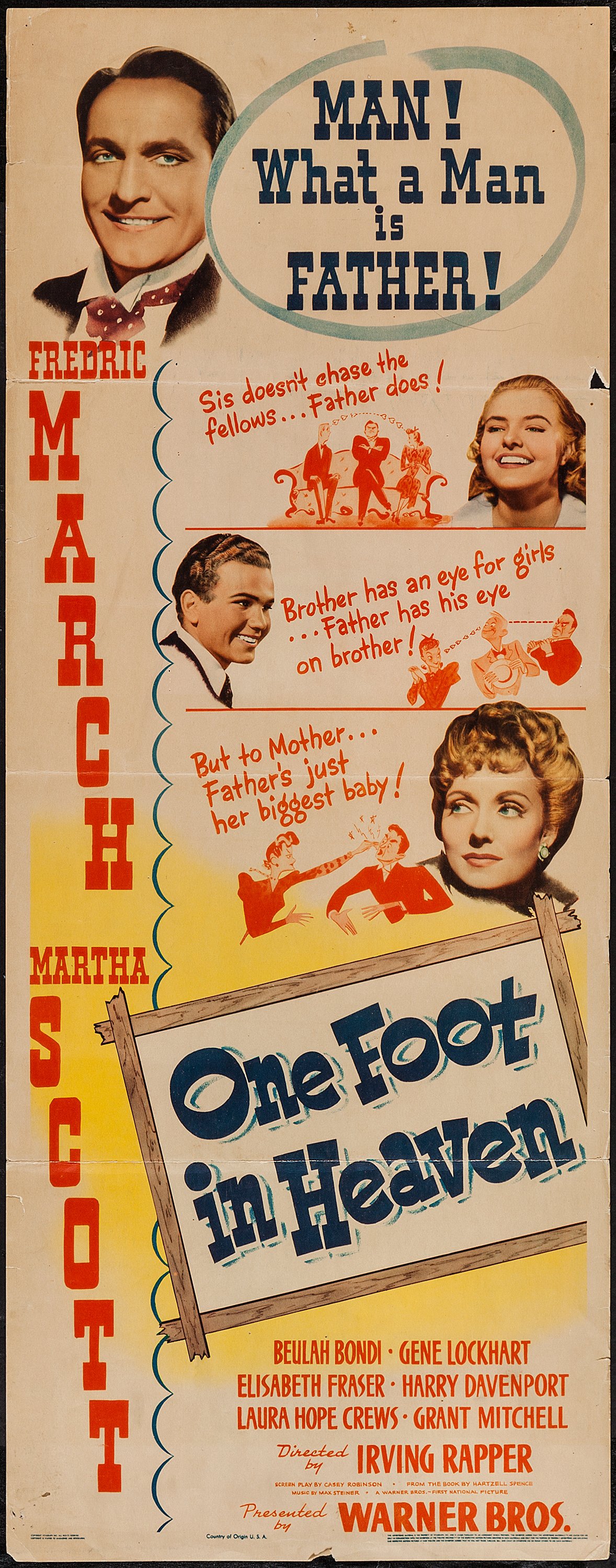 Con Un Pie En El Cielo One Foot In Heaven 1941 C rtelesmix Con Un Pie En El Cielo One Foot In Heaven 1941 C rtelesmix