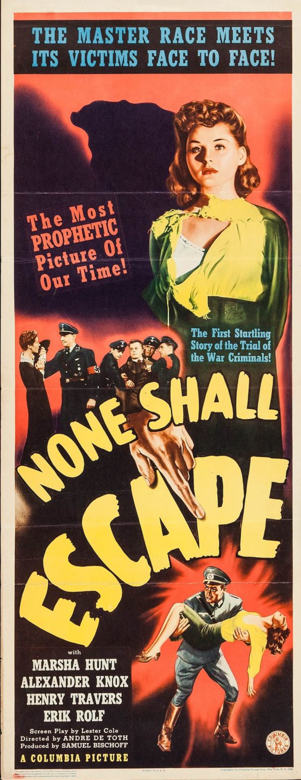Nadie escapará (None Shall Escape) (1944) – C@rtelesmix