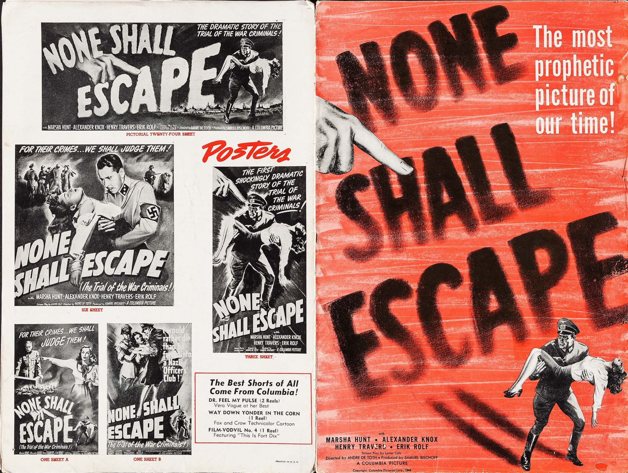 Nadie escapará (None Shall Escape) (1944) – C@rtelesmix