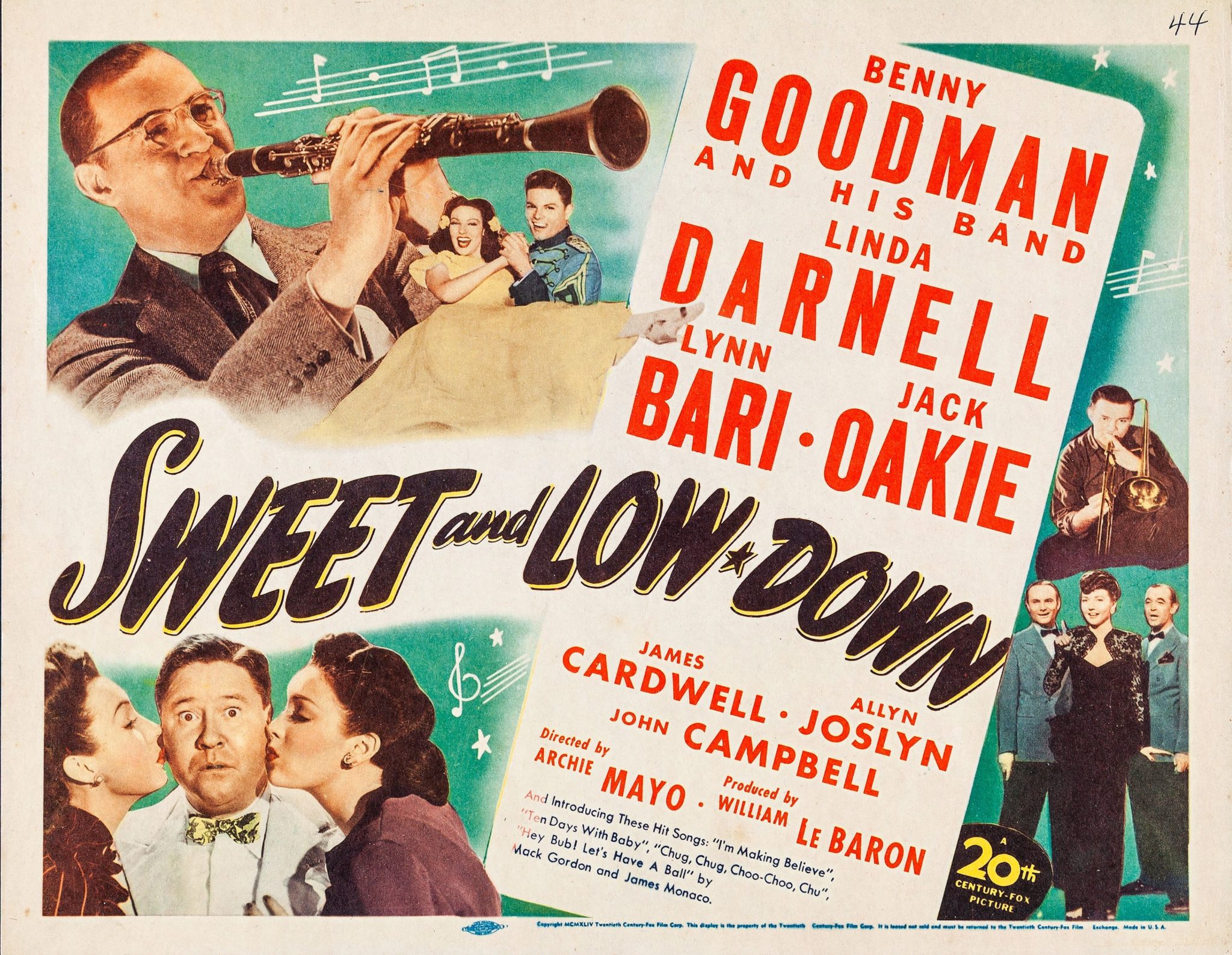 Sweet and Low-Down (1944) – C@rtelesmix