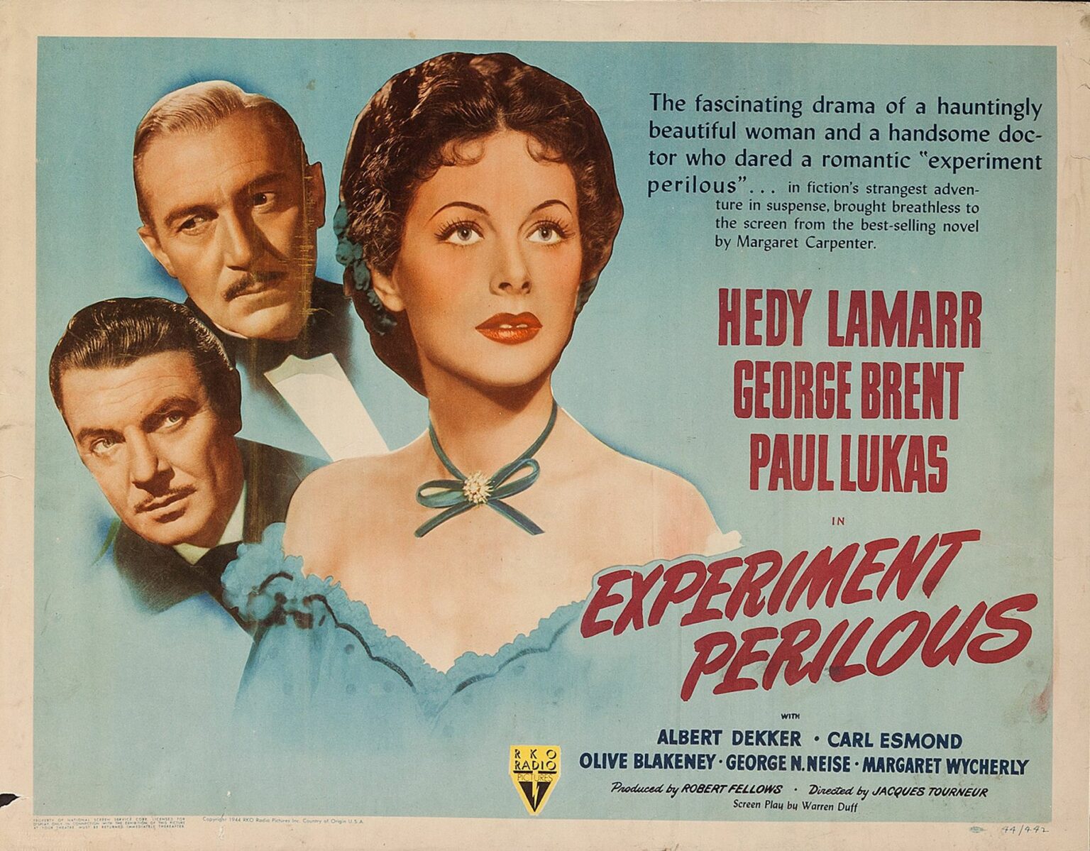 Noche en el alma (Experiment Perilous) (1944) – C@rtelesmix